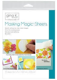 Gina K Designs - Masking Magic Sheets | Jcraft