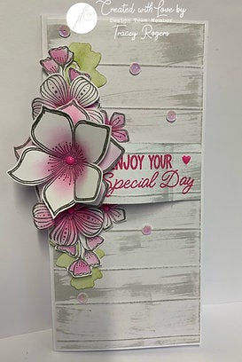 Julie Hickey Designs - Julie's Hand Picked Florals A5 Stamp Set | Jcraft